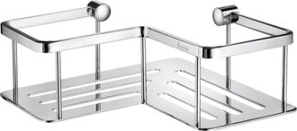 Smedbo Sideline Design Eck-Seifenkorb, Messing, poliertes Chrom