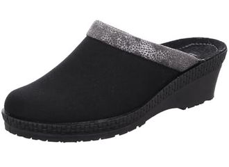 Rohde Chaussons Femme Neustadt-50 2459, Pointure:39 EU, La Couleur:Noir