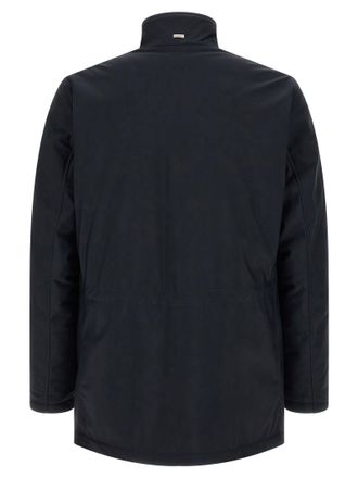 Herno High-Neck Technical Jacket - Black