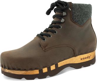 Woody Herren Moritz Clog Boots, Caffe, 50 EU