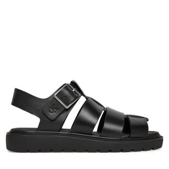 Calvin Klein Jeans Sandalen Calvin Klein Jeans Sq Molded Sdl Fisherman Mg Wn YW0YW01700 Schwarz