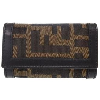 Fendi Porte-cl&eacute;s Pre-owned - Femme - Pre-owned - Brun - Taille: ONE Size