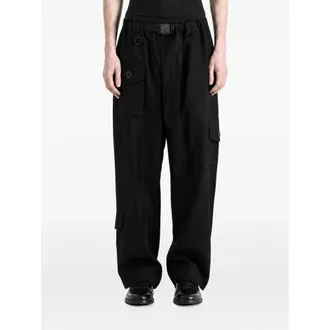 adidas Recycled PET Wide-Leg Trousers - Black