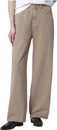 Dunst Femme, Jeans, Beige, Taille: 42 FR Jeans Amples D&eacute;contract&eacute;s