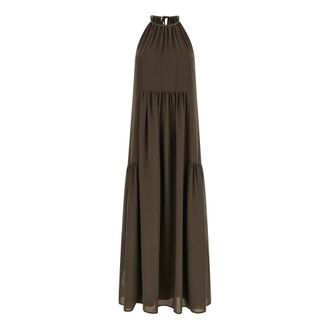 PESERICO Damen, Kleider, Braun, 2XSGr&ouml;&szlig;e