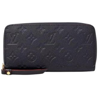 Louis Vuitton Pre-owned Long Wallet (Bifold) - - Pre-owned - Damen - Blau - ONE SIZE