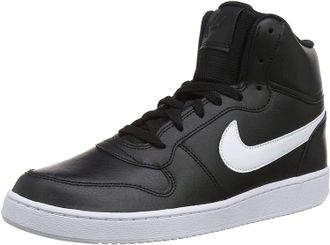 Nike Nike Herren Ebernon Mid Fitnessschuhe, Schwarz (Black/White 002), Numeric_45_Point_5 EU