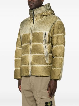 C.P. Company Goggle Hood Down Jacket - Khaki