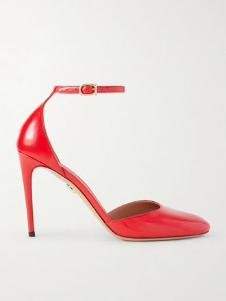 Ferragamo Escarpins En Cuir Maily - Rouge