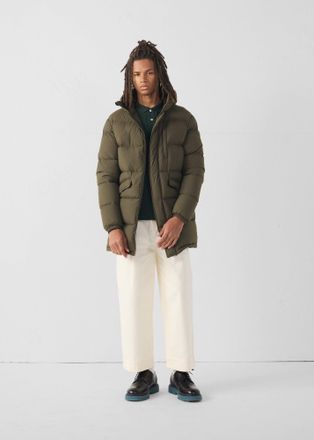 Jott Doudoune Grand Froid stretch mi-longue Army Scott - Taille XXL