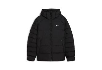 Puma Winterjacke MONO HOODED JACKET sportlicher Stil, Regular Fit, mit Kapuze, w&auml;rmeisolierend