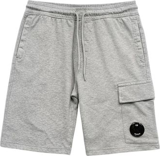 C.P. Company C.p. Company, Homme, Shorts, Gris, Taille: M Bermuda Cargo Light Fleece