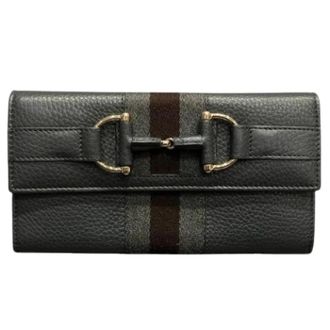 Gucci Pre-owned Long Wallet (Bi-fold) - - Pre-owned - Damen - Grau - ONE SIZE