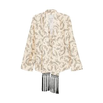 Forte_Forte Mein Hemd - - Blouses & Shirts - Damen - Beige - XS
