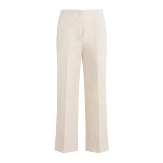 Theory Schicke Nude Hose Ss24 - - Trousers - Damen - Beige - 2XS