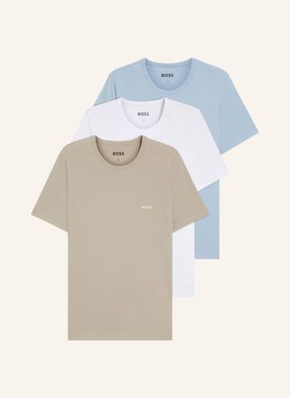 HUGO BOSS Unterw&auml;sche Top Tshirtrn 3p Classic Regular Fit grau