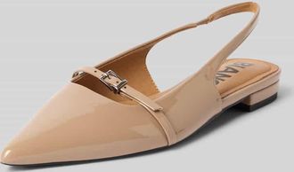 Bianco Ballerina mit Keilabsatz