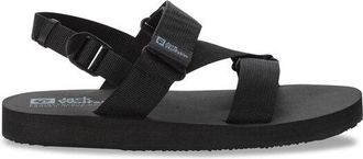 Jack Wolfskin Sandalen Urban Entdeckung Belt Sandal 4056711 Schwarz