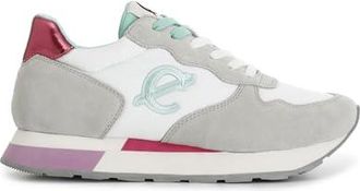 Cafènoir Baskets pour Femmes en Daim Et Tissu, pour Femme, Couleur Blanc, Taille 35