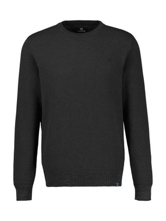 Lerros Strickpullover Herren Strickpullover in Twist-Struktur Rundhalsausschnitt, weicher Stoff, lang&auml;rmlig, normale Passform