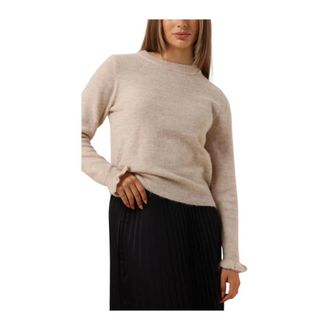 Selected Damen, Strickwaren, Beige, LGr&ouml;&szlig;e