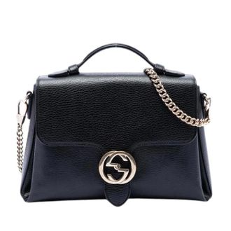 Gucci Pre-owned Vintage Satchel - Femme - Pre-owned - Noir - Taille: ONE Size