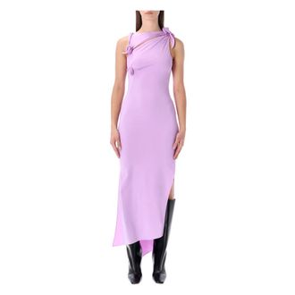 Coperni Flower Gown - - Dresses - Damen - Lila - S