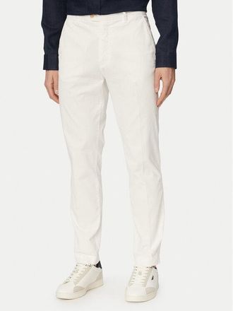 Aeronautica Aeronautica Militare Stoffhose 261PA1711UCT04292 Wei&szlig; Regular Fit