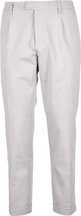 Officina36 Homme, Pantalons, Gris, Taille: S Pantalone