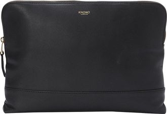 Knomo 20 - 056-BLK Leder schwarz Tasche Tote Handtasche