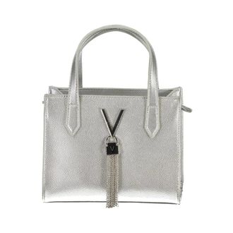 Mario Valentino Femme, Sacs, Gris, Taille: ONE Size Sac &agrave; main zipp&eacute; avec poign&eacute;e sup&eacute;rieure