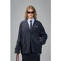 Balenciaga Pleated Tracksuit Jacket