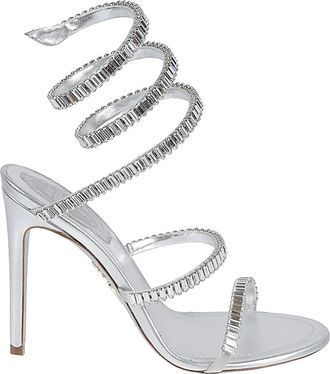 Rene Caovilla Sandalen - Sandals Silver - Gr. 36 (EU) - in Silber - f&uuml;r Damen