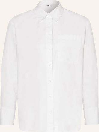 Comma Comma Hemdbluse weiss