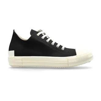 Rick Owens Homme, Chaussures, Noir, Taille: 45 EU Low Sneaks