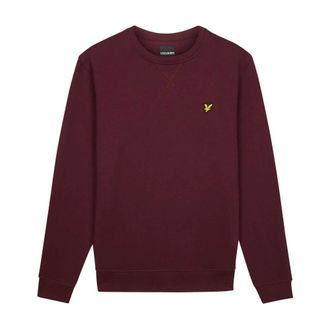Lyle & Scott Homme, Sweatshirts et sweats &agrave; capuche, Violet, Taille: 2XL SweaT-shirt ras du cou classique
