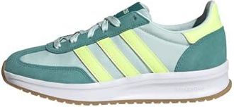 adidas Femme Run 70S 2.0 Shoes Chaussures, Halo Mint/Hi-Res Yellow/Pure Teal, 38 2/3 EU
