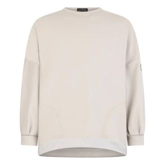 Herno Femme, Sweatshirts et sweats &agrave; capuche, Beige, Taille: 38 FR SweaT-shirt &agrave; manches longues