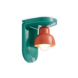 Ferroluce DECO BERIMBAU C2600, Keramik Wandleuchte, Ferroluce