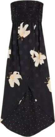 Valentino Garavani Apres LHiver Lilium-pattern gown - Schwarz