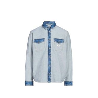 Guess Chemise en jean en coton m&eacute;lang&eacute;