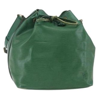 Louis Vuitton Pre-owned Leder Bucket Bag - - Pre-owned - Damen - Gr&uuml;n - ONE SIZE