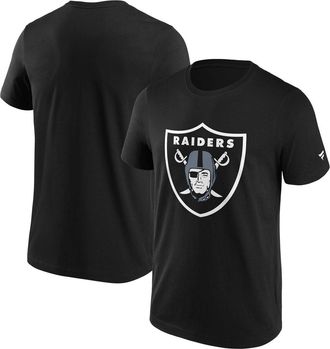 Fanatics Las Vegas Raiders Mid Essentials Crest T-Shirt Herren schwarz/weiß, XL