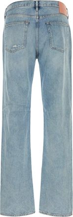 Acne Studios Mens 1996m Light Crow Lightblue Shell: Organic Cotton Jean