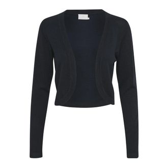 Kaffe Midnight Marine Bolero Sweater - - Knitwear - Damen - Blau - 4XL