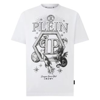 Philipp Plein T-Shirts - - Tops - Herren - Wei&szlig; - XL