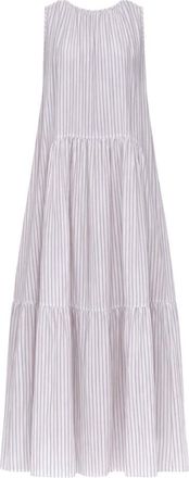 Meimeij Femme, Robes, Blanc, Taille: 40 FR Maxi Dress