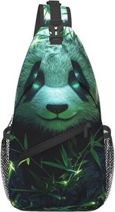 Generic Green Panda Sac &agrave; bandouli&egrave;re Sac &agrave; dos de voyage pour homme Sac &agrave; dos de randonn&eacute;e Sac &agrave; dos de randonn&eacute;e