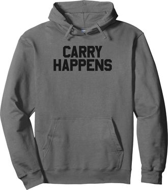The Salty Veteran Carry Happens: Waffenrechte, 2. Zusatzartikel, verschleiern Pullover Hoodie