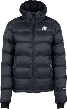 Gorilla Wear Steppjacke mit Stehkragen und Kapuze